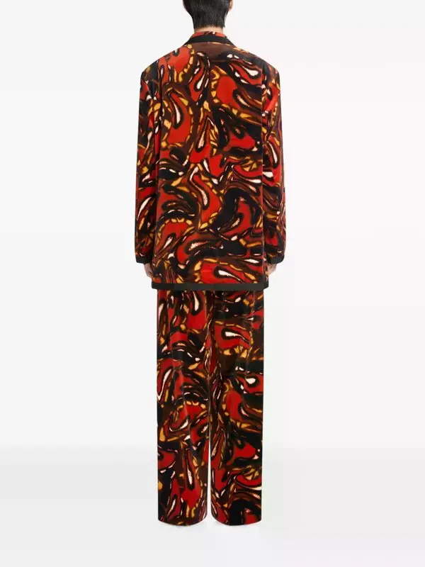 Dries Van Noten Oversized Velvet Blazer