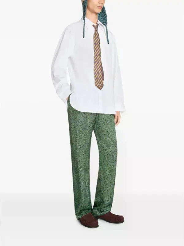Dries Van Noten Loose Cotton Shirt