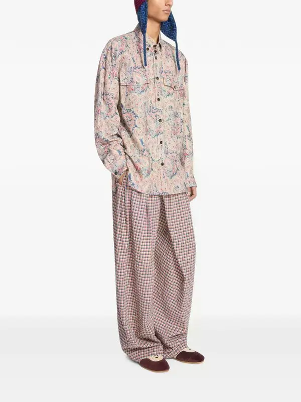 Dries Van Noten Loose Jacquard Shirt