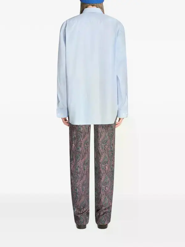 Dries Van Noten Loose Cotton Shirt
