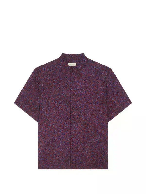 Dries Van Noten Short-sleeve Viscose Shirt