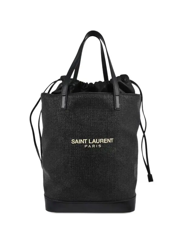 Saint Laurent 2018 Teddy Drawstring Bucket Bag
