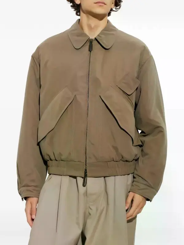 Giorgio Armani Insulated Collared Bomber Jacket