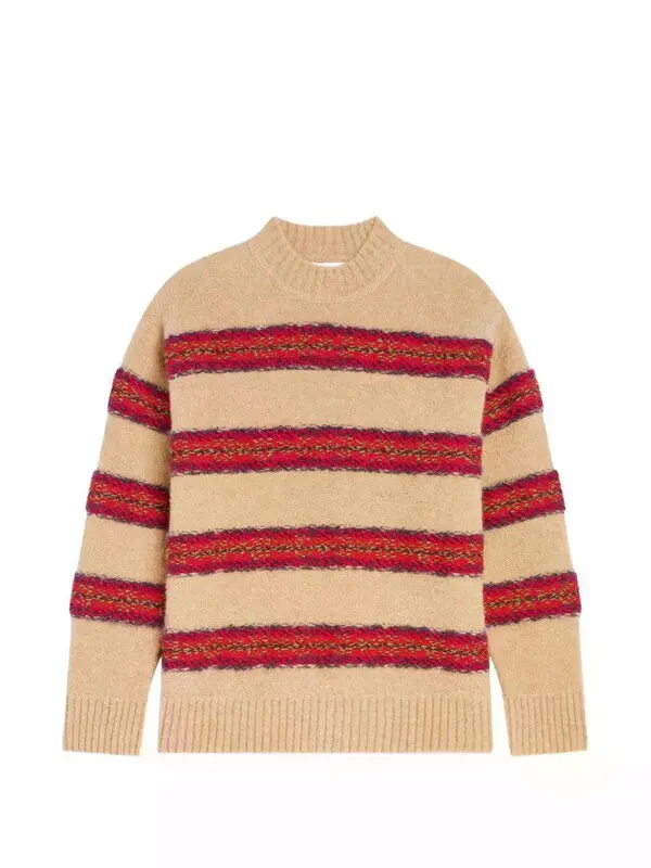 Dries Van Noten Jacquard Wool Sweater