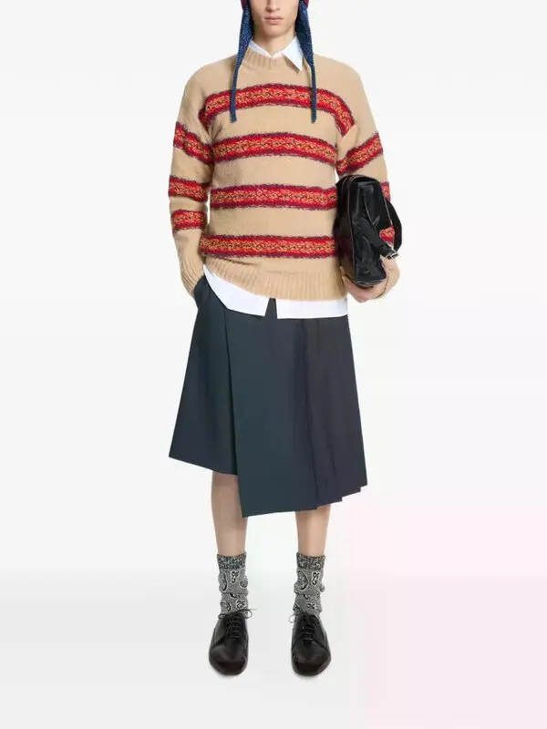 Dries Van Noten Jacquard Wool Sweater