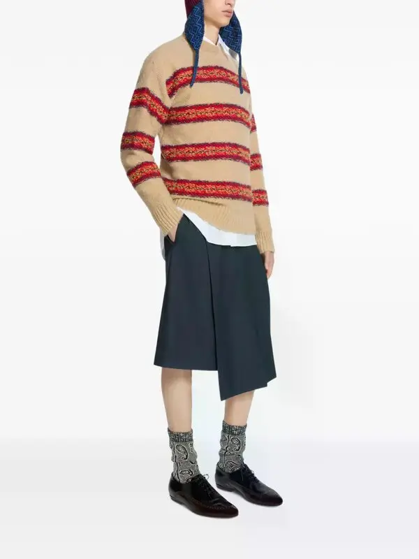 Dries Van Noten Jacquard Wool Sweater