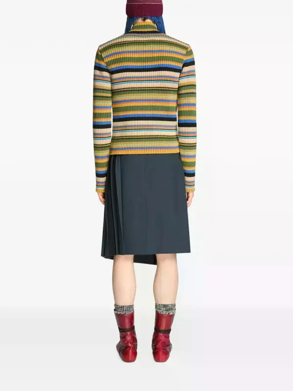 Dries Van Noten Ribbed Wool Sweater