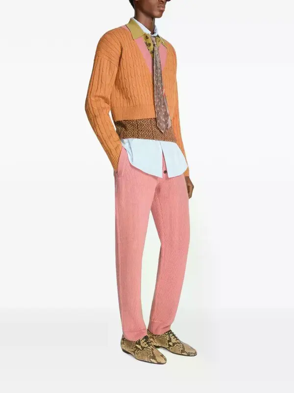 Dries Van Noten Layered Wool Sweater