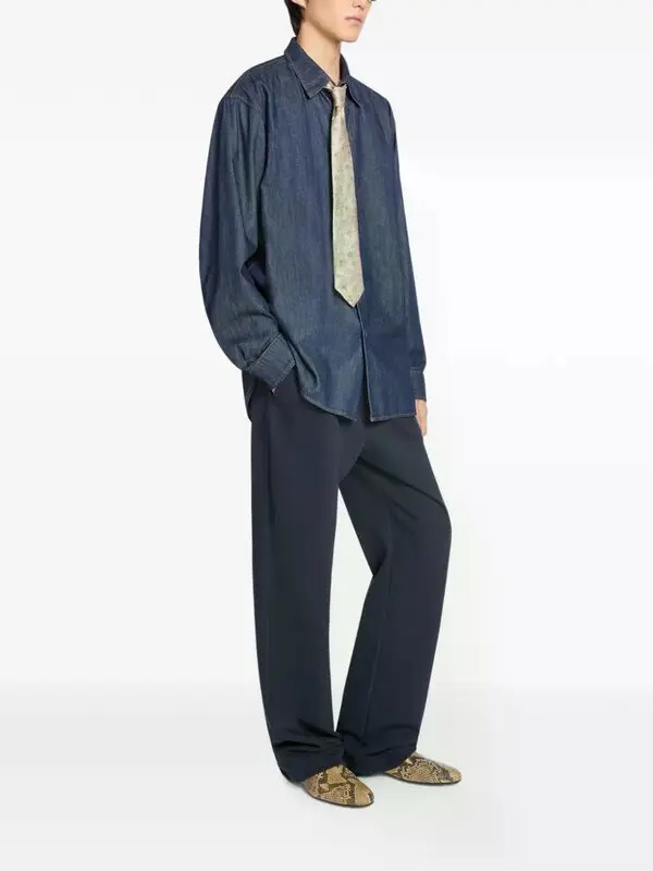 Dries Van Noten Loose Denim Shirt