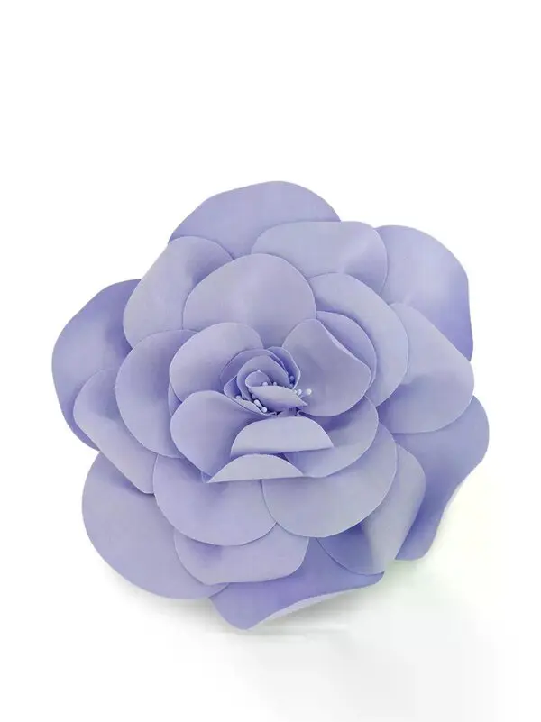 PAULA Handmade Flower Brooch - Blue