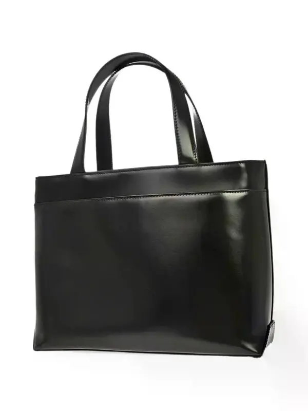 Loewe 1990-2000s Debossed Logo Tote Bag