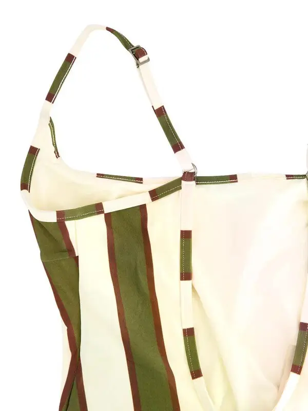 HAIGHT. Striped Scoop-neck Swimsuit