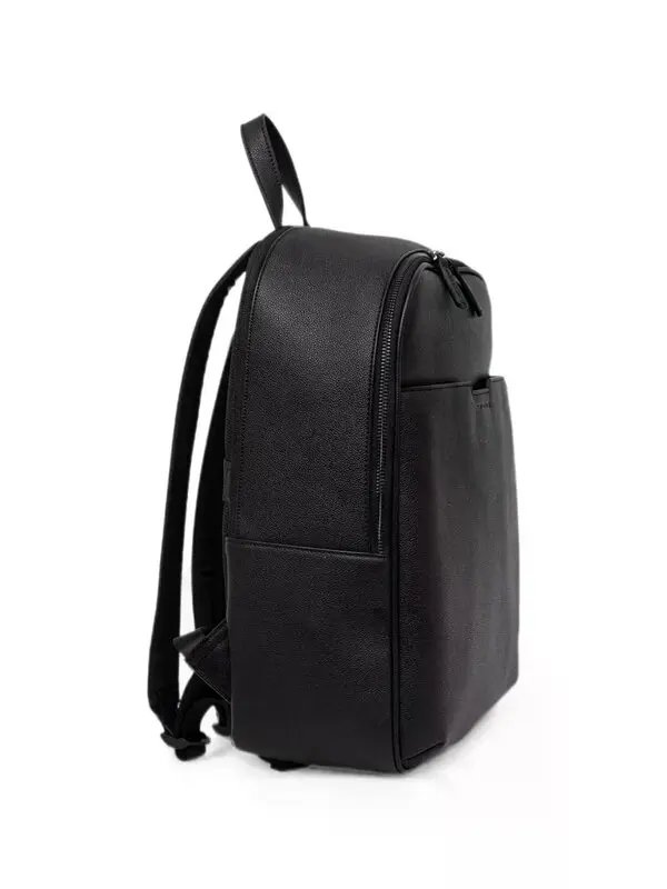 Armani Exchange Logo-print Pebbled Backpack
