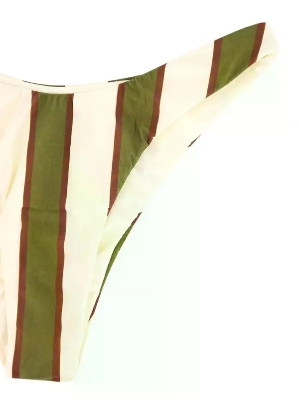 HAIGHT. Asa Delta Striped Bikini Bottoms