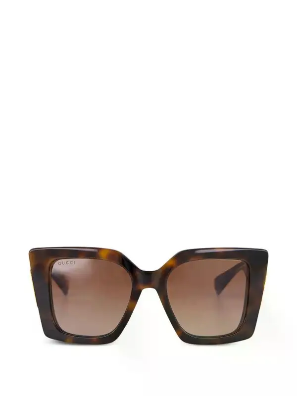 Gucci Cat-eye Butterfly-frame Sunglasses