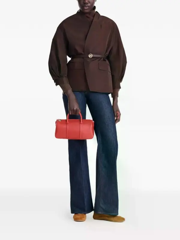 Longchamp Medium Daylong Leather Tote Bag