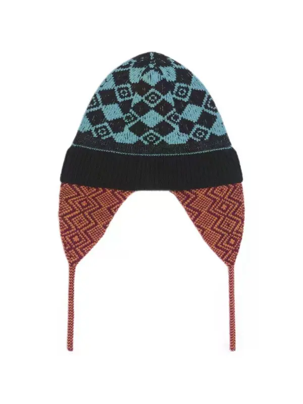 Dries Van Noten Jacquard Wool Hat