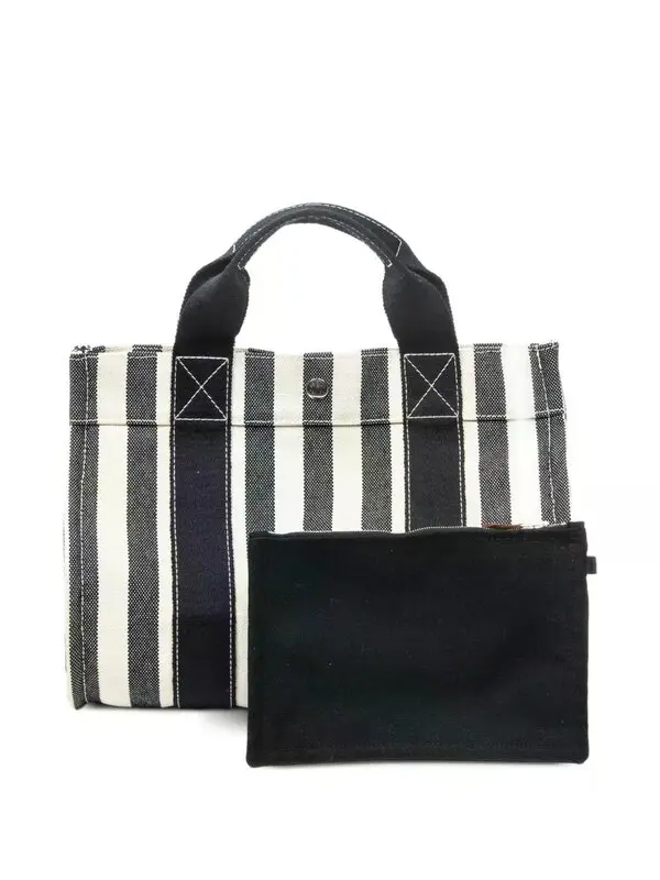 Hermès Pm Cannes Striped Tote Bag