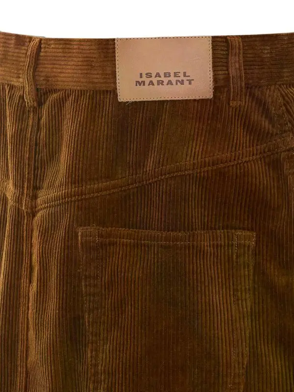 MARANT ETOILE Odalie Corduroy Maxi Skirt
