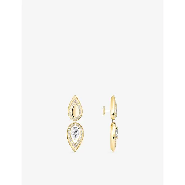 Messika Gold And Diamond Drop Earrings