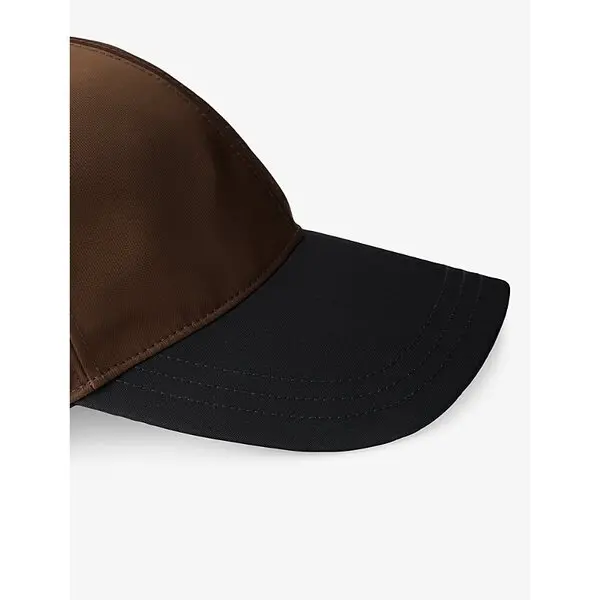 Prada Two-tone Re-nylon Baseball Cap