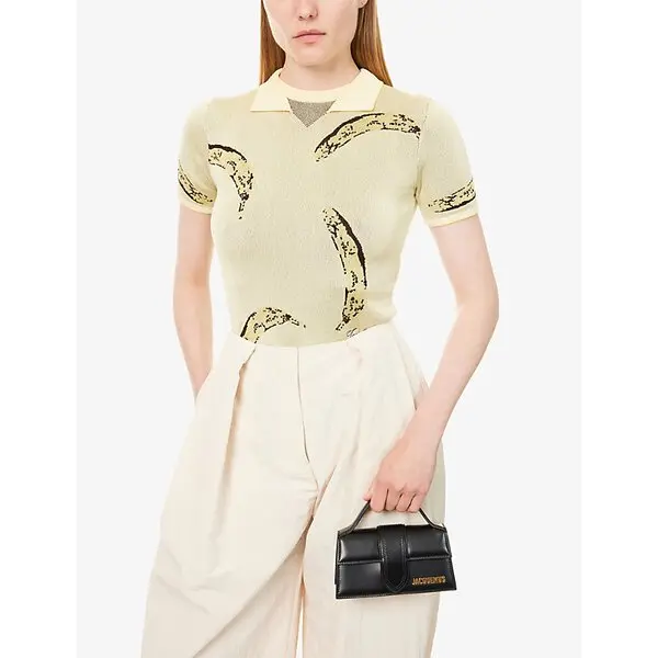 Jacquemus Le Bambino Leather Top Handle Bag