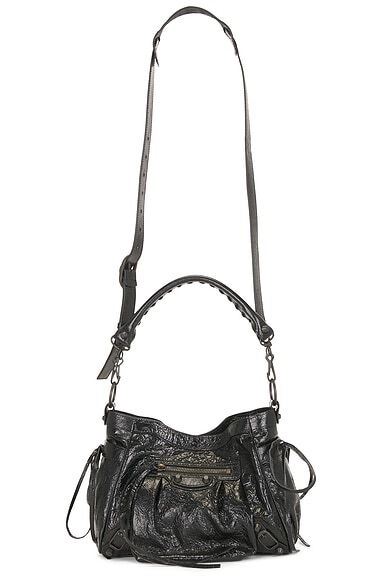 Balenciaga Le City Small Bucket Bag - Black