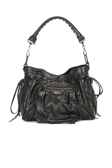 Balenciaga Le City Small Bucket Bag - Black