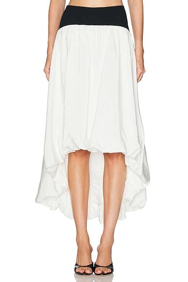 MIMCHIK Waterfall Skirt - Vanilla