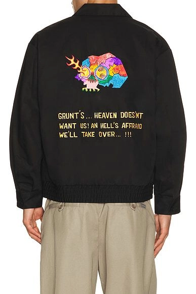 WACKO MARIA Wolf's Head Vietnam Jacket - Black