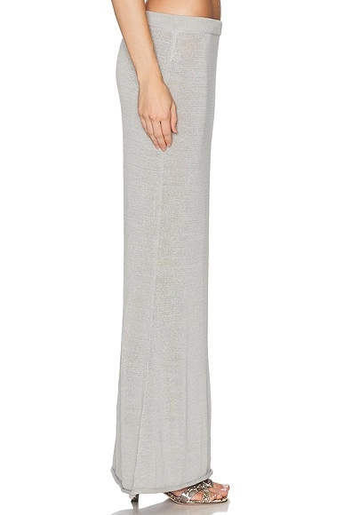 SEROYA Kora Maxi Skirt - Grey