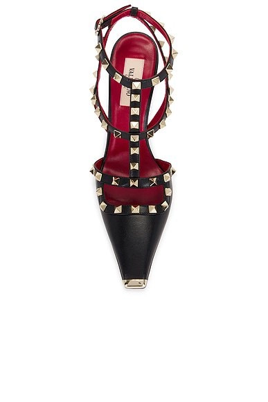 Valentino Garavani Rockstud Ankle Strap Pump