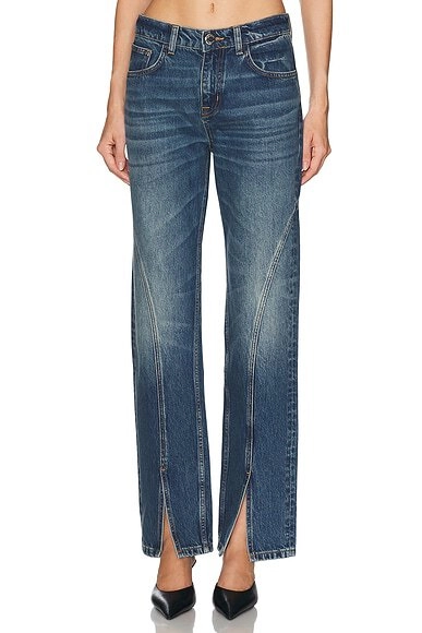 Brandon Maxwell Campbell Spiral Seam - Indigo