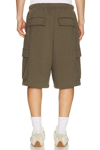 Fear Of God Cargo Basketball Shorts - Moss
