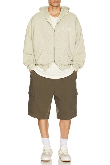 Fear Of God Cargo Basketball Shorts - Moss