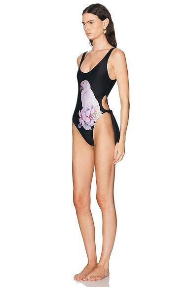 Chloé Parakeet One Piece Swimsuit