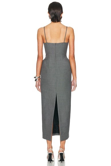 Magda Butrym Bustier Midi Dress