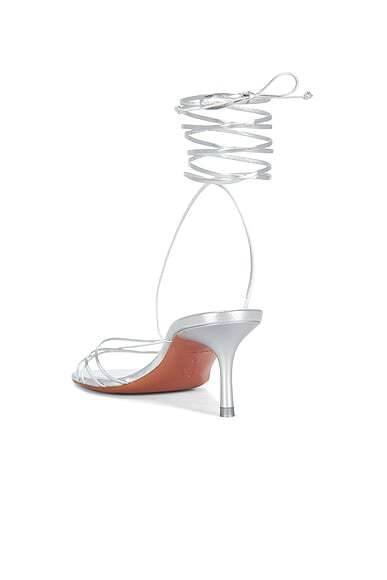 Amina Muaddi Lori 60 Lace Up Sandal
