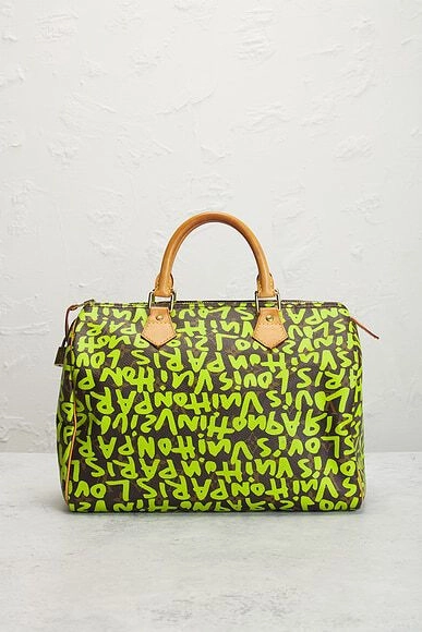 LOUIS VUITTON X Stephen Sprouse Monogram Graffiti Speedy 30 Handbag