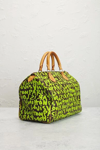 LOUIS VUITTON X Stephen Sprouse Monogram Graffiti Speedy 30 Handbag