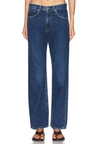 TWP Kent St Slim Straight Leg Jeans - Paris