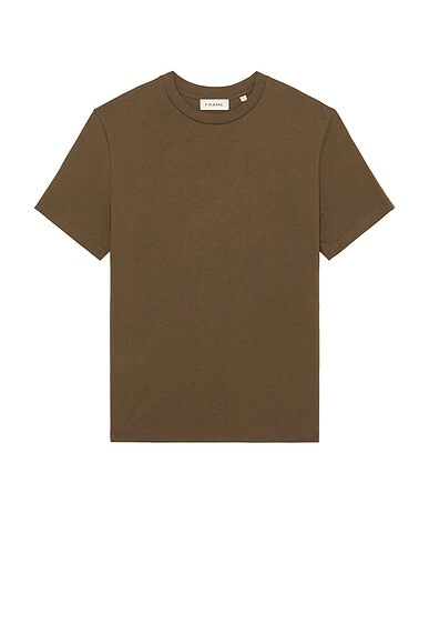 FRAME Short Sleeve Light Cotton Tee