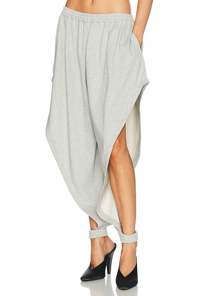 Alaïa Triangle Pant - Gris Melange