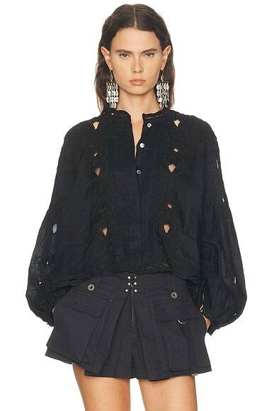 Isabel Marant Étoile Rubra Top - Black