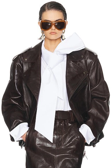 Saint Laurent Leather Jacket