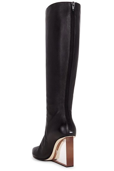 MAISON MARGIELA Tabi Claw Plexi Knee High Boot