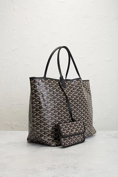 Goyard Saint Louis Gm Tote Bag - Black