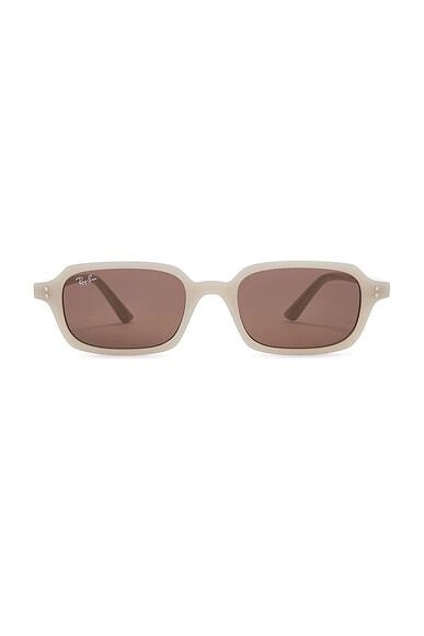 Ray-ban Rectangular Acetate Sunglasses