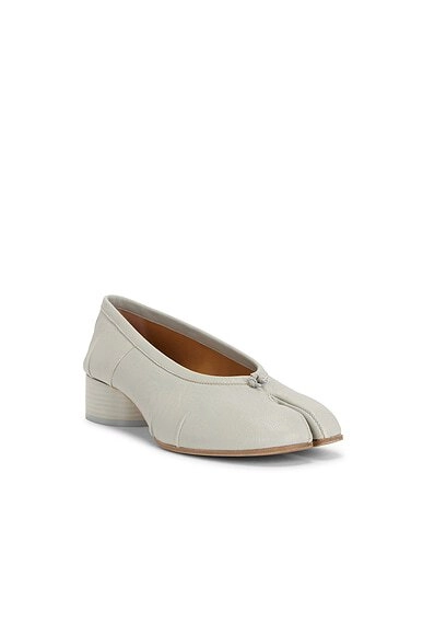 MAISON MARGIELA Tabi Ballerina Flat - Alabaster