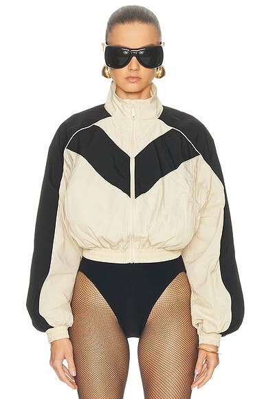 Ronny Kobo Brenton Cropped Jacket - Black